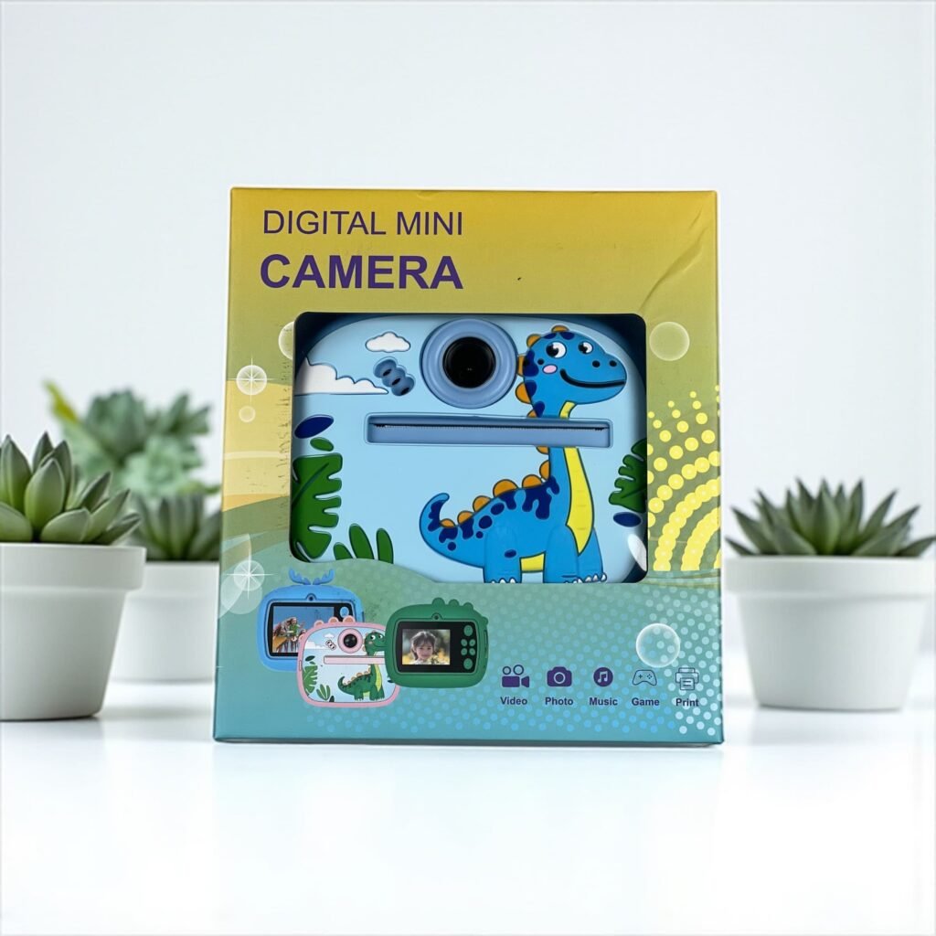 Kids Dino Instant Print Camera - Ubashe
